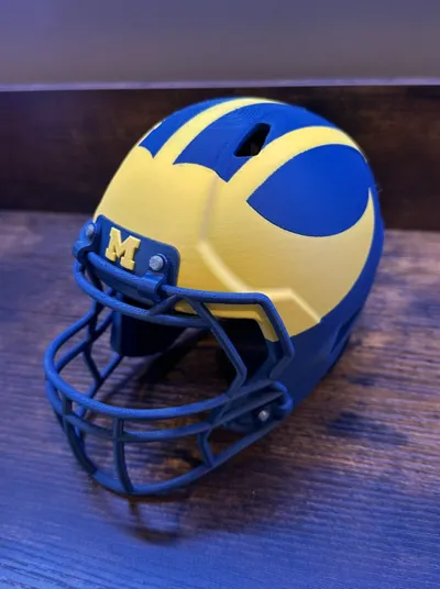 Michigan Wolverines Football Helmet by animuL67 MakerWorld: Download ...