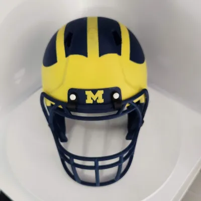 Michigan Wolverines Football Helmet by animuL67 MakerWorld: Download ...