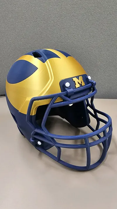 Michigan Wolverines Football Helmet by animuL67 MakerWorld: Download ...