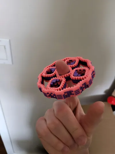 "Fragment" Square Planetary Gears Fidget Spinner by G-Man Projects ...