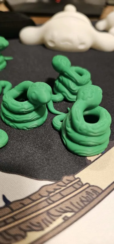 3 Different Snake Straw/Tumbler Toppers by Cutesy Creations MakerWorld ...