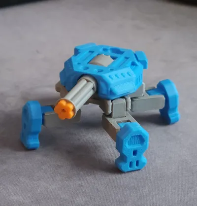 Gatling Gun Mech – Model Kit by Kit Crafters MakerWorld: Download Free ...