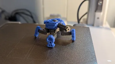 Gatling Gun Mech – Model Kit by Kit Crafters MakerWorld: Download Free ...