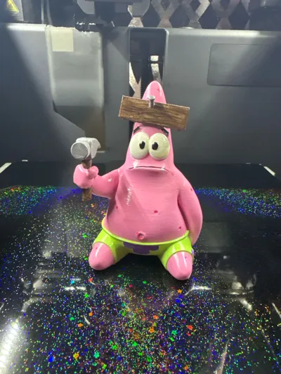 Patrick Hammer Meme - Free 3D Print Model - MakerWorld