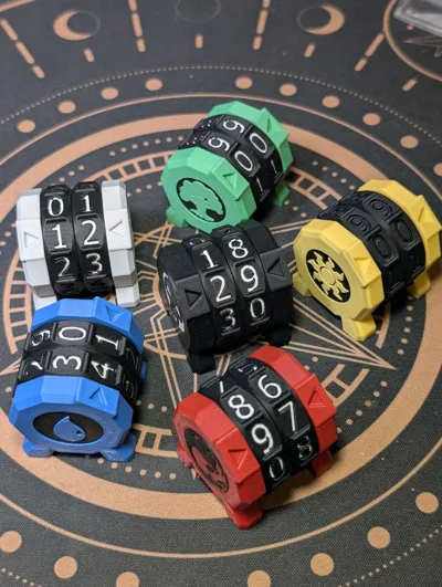 Life Counter's (MTG Mana Colors) Remixed by Anson Li MakerWorld ...
