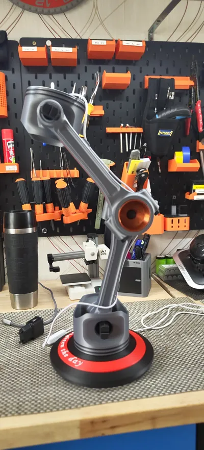 Engine Lamp (LED Lamp Kit 001) by WEIWAY - MakerWorld