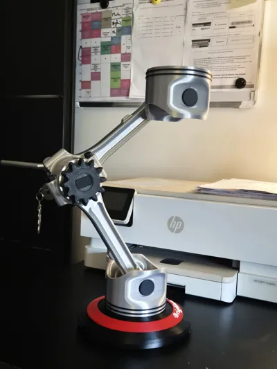 Engine Lamp (LED Lamp Kit 001) - Free 3D Print Model - MakerWorld
