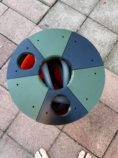 lid 30 cm (ACE Buckets) for Hydroponic Tower Remixed by ...