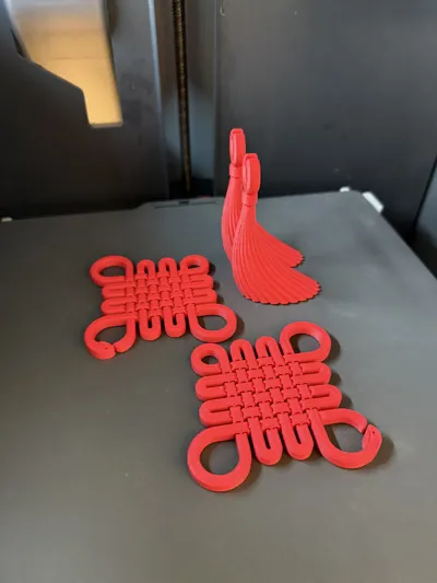 Chinese Knot · Pan Long Knot by Ren_Studio MakerWorld: Download Free 3D ...