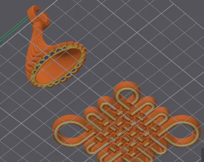 Chinese Knot · Pan Long Knot by Ren_Studio MakerWorld: Download Free 3D ...