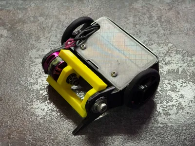 Beater Bar Battlebot - Antweight (150 g) - Free 3D Print Model - MakerWorld