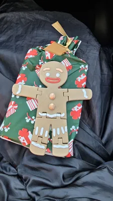 Christmas Gingerbread Man by SabreDesign MakerWorld: Download Free 3D ...