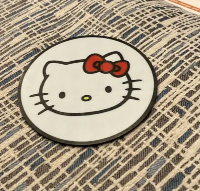 Hello Kitty Coaster by Szaman - MakerWorld