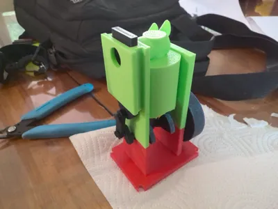Small Vacuum/Air powered engine V2 - Free 3D Print Model - MakerWorld
