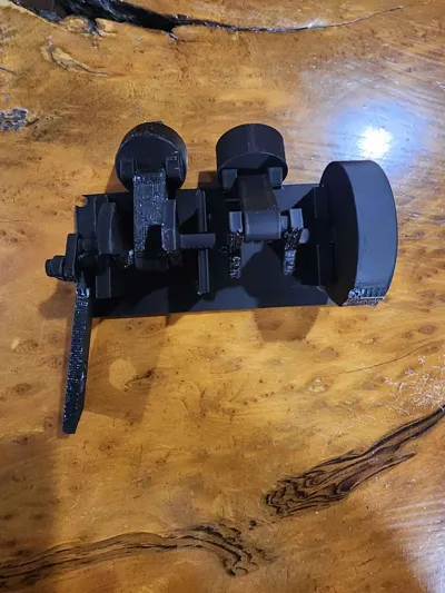 Small Vacuum/Air powered engine V2 - Free 3D Print Model - MakerWorld