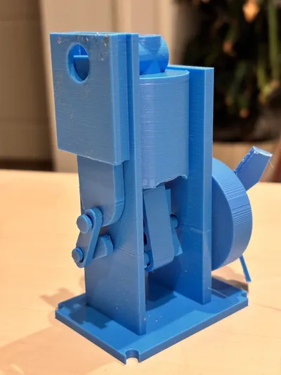 Small Vacuum/Air powered engine V2 by MakeyMaker MakerWorld: Download ...
