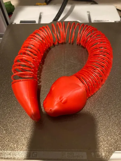 Slinky Snake - Free 3D Print Model - MakerWorld