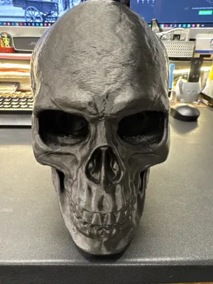 Skull Hat Stand by Three Delta Actual MakerWorld: Download Free 3D Models