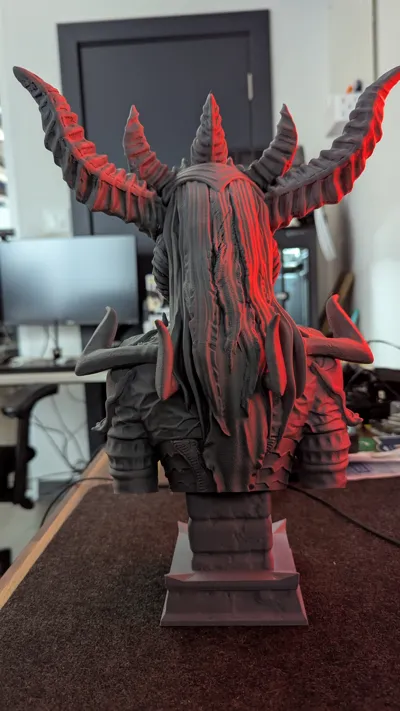 Lilith bust (Pre-Supported) by FotisMint MakerWorld: Download Free 3D Models