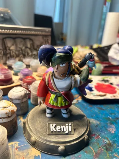 Kenji | XL Brawl Stars Figurine (NO AMS) Remixed by Mike.stl MakerWorld ...