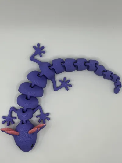 Articulated Axolotl (Multicolor) Remixed by Molodos MakerWorld ...