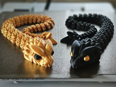 Articulated Snake 003 - Print in place - 3mf - STL by TORUA3D ...