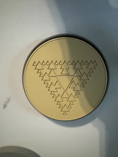 Impossible triangle dalgona cookie-Squid Game by BANGBUMakerWorld: Download Free 3D Models