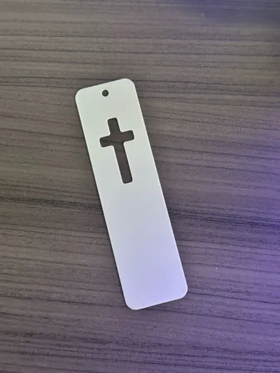 Cross Bookmark by LukePrints MakerWorld: Download Free 3D Models