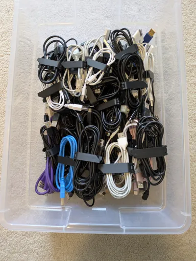 Cable Organizer / Large, medium, small. by Singh Design - MakerWorld