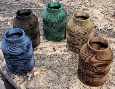 Luna Vase by SabreDesign MakerWorld: Download Free 3D Models