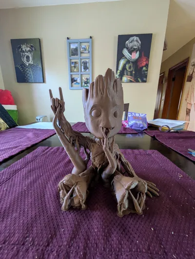 Articulated Groot | Simple No Support Flexible by Eastrise MakerWorld ...