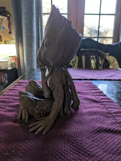 Articulated Groot | Simple No Support Flexible - Free 3D Print Model ...