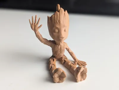 Articulated Groot | Simple No Support Flexible by Eastrise MakerWorld ...