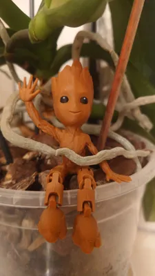 Articulated Groot | Simple No Support Flexible by Eastrise MakerWorld ...