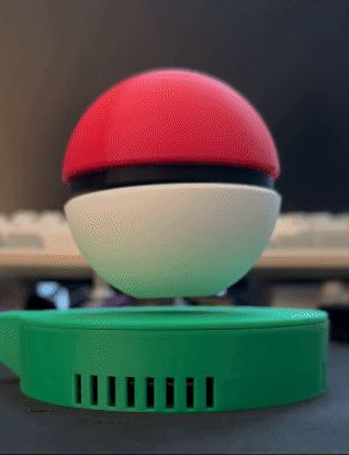 Magnetic Levitating Pokeball by N3D MakerWorld: Download Free 3D Models