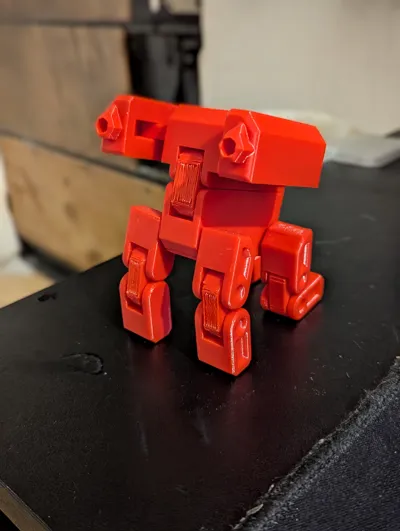 Print-in-Place Robot | BoxBot B-01 by PrintLab MakerWorld: Download ...