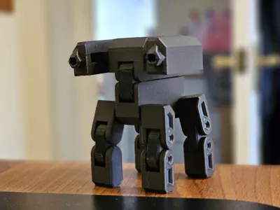 Print-in-Place Robot | BoxBot B-01 by PrintLab MakerWorld: Download ...