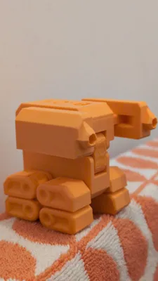 Print-in-Place Robot | BoxBot B-01 by PrintLab MakerWorld: Download ...