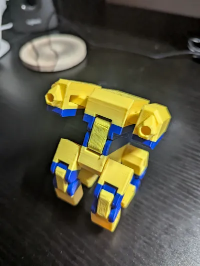 Print-in-Place Robot | BoxBot B-01 by PrintLab MakerWorld: Download ...