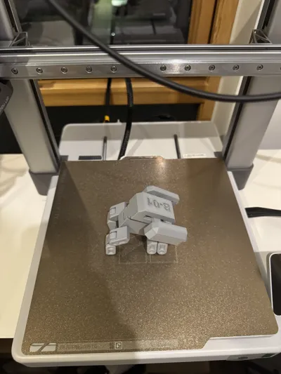 Print-in-Place Robot | BoxBot B-01 by PrintLab MakerWorld: Download ...