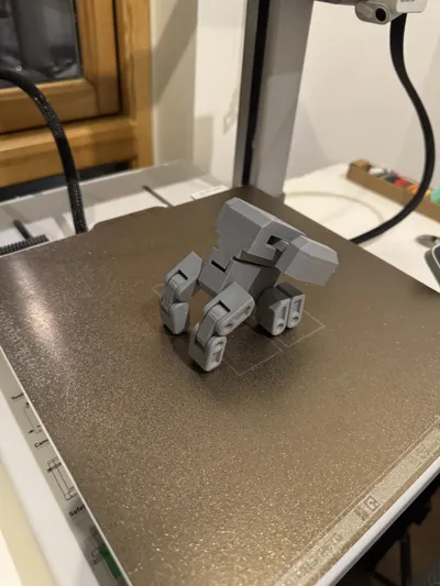 Print-in-Place Robot | BoxBot B-01 by PrintLab MakerWorld: Download ...