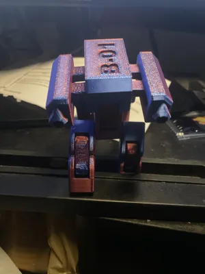 Print-in-Place Robot | BoxBot B-01 by PrintLab MakerWorld: Download ...