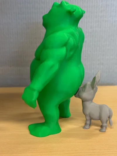 Donkey cap for Shrek ass toothpaste by 3DcrabiMakerWorld: Download Free ...