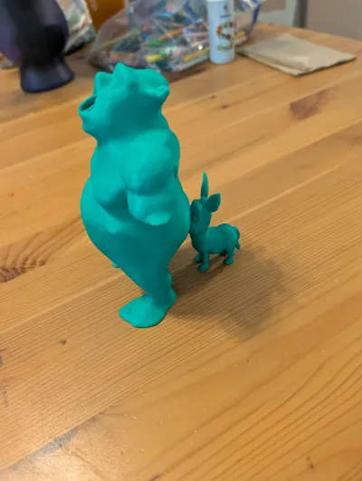 Donkey cap for Shrek ass toothpaste by 3Dcrabi MakerWorld: Download ...