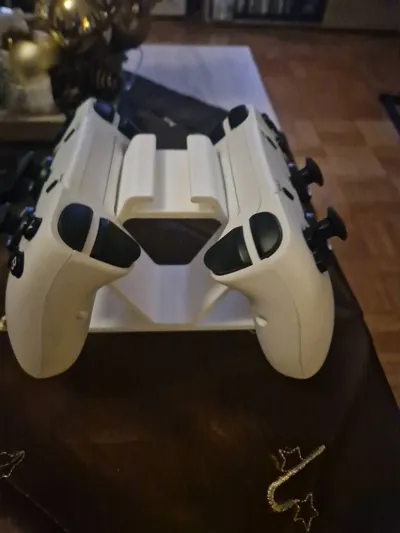 Dual gamepad/dualsense/joystick stand - Free 3D Print Model - MakerWorld