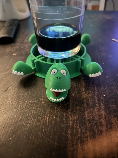 Animated, Articulated Turtle Coaster Fidget by Richie Rich Richie Rich ...