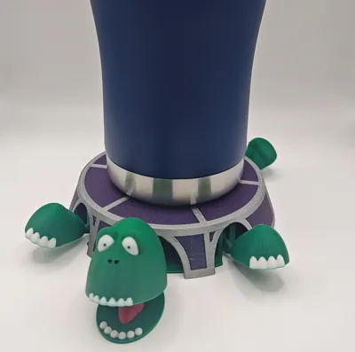 Animated, Articulated Turtle Coaster Fidget by Richie Rich Richie Rich ...