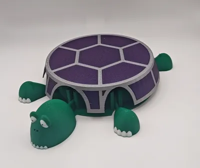 Animated, Articulated Turtle Coaster Fidget by Richie Rich Richie Rich ...