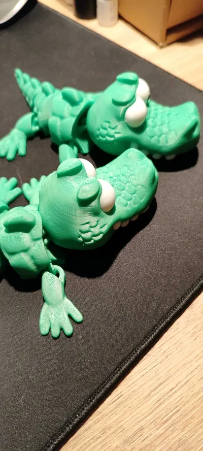 Wally the Crocodile - articulated by 3DMDesign MakerWorld: Download ...