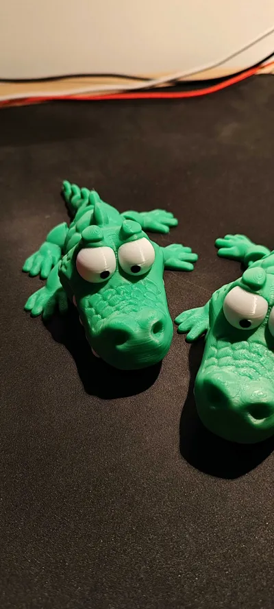 Wally the Crocodile - articulated by 3DMDesign MakerWorld: Download ...